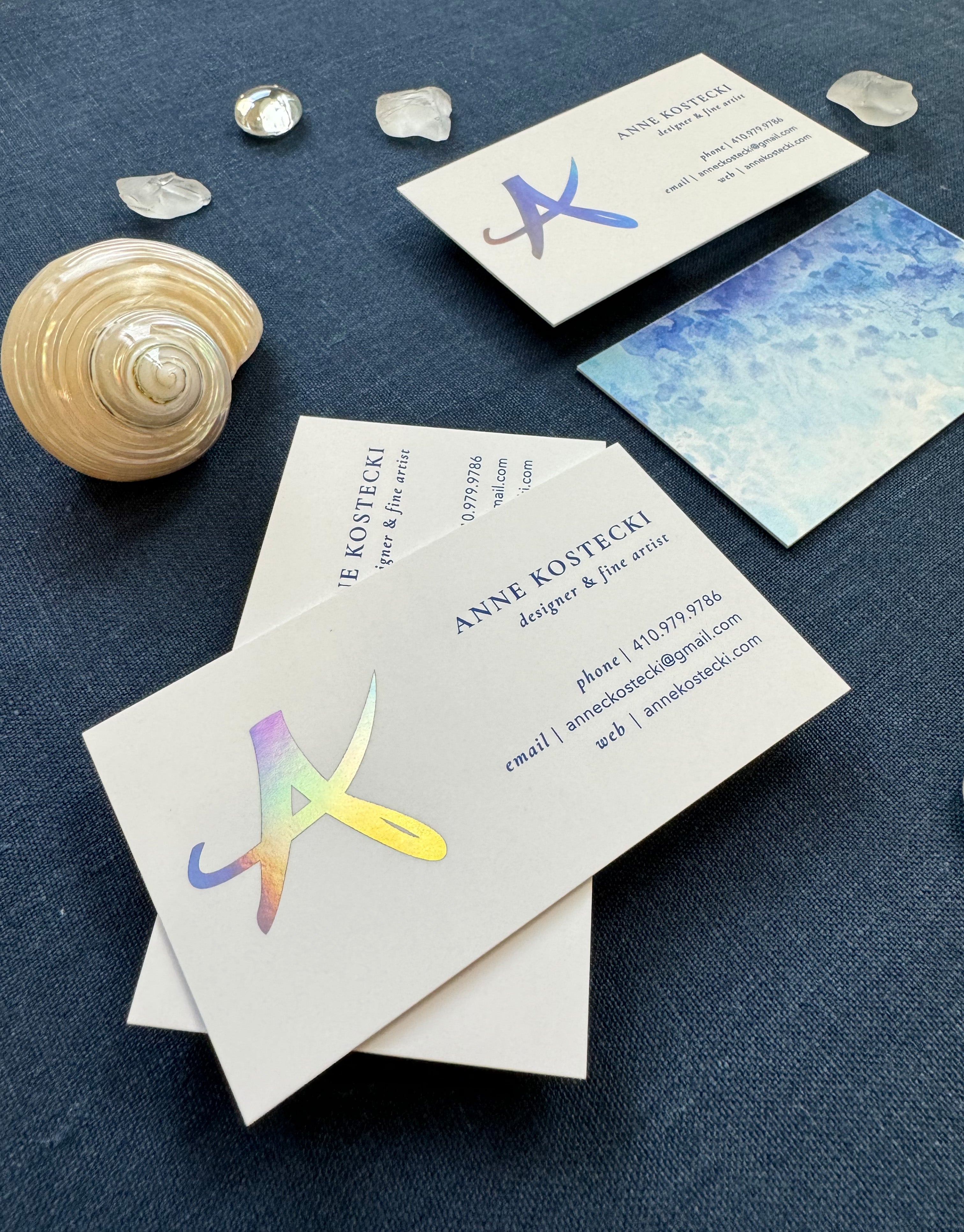 My Business Card Redesign – Anne Kostecki Design & Illustration